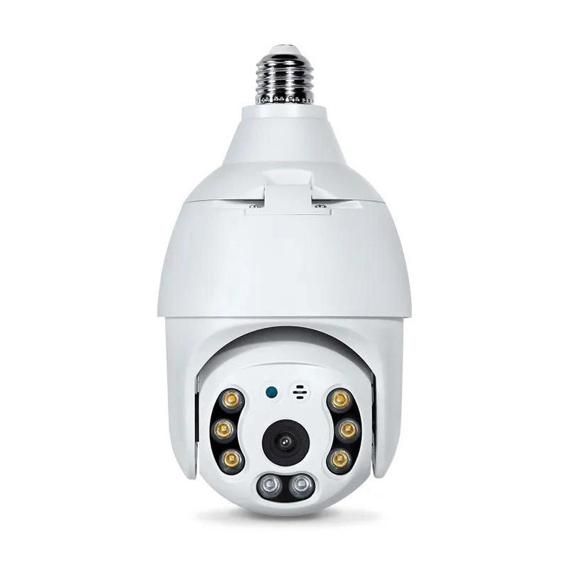 3MP WIFI Lamp Bulb IP Camera Night Vision PTZ Security Camera ...