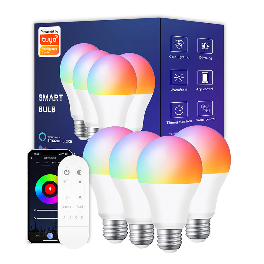 Smart Wi-Fi Bulbs with Remote E26/E27 — AvatarControls