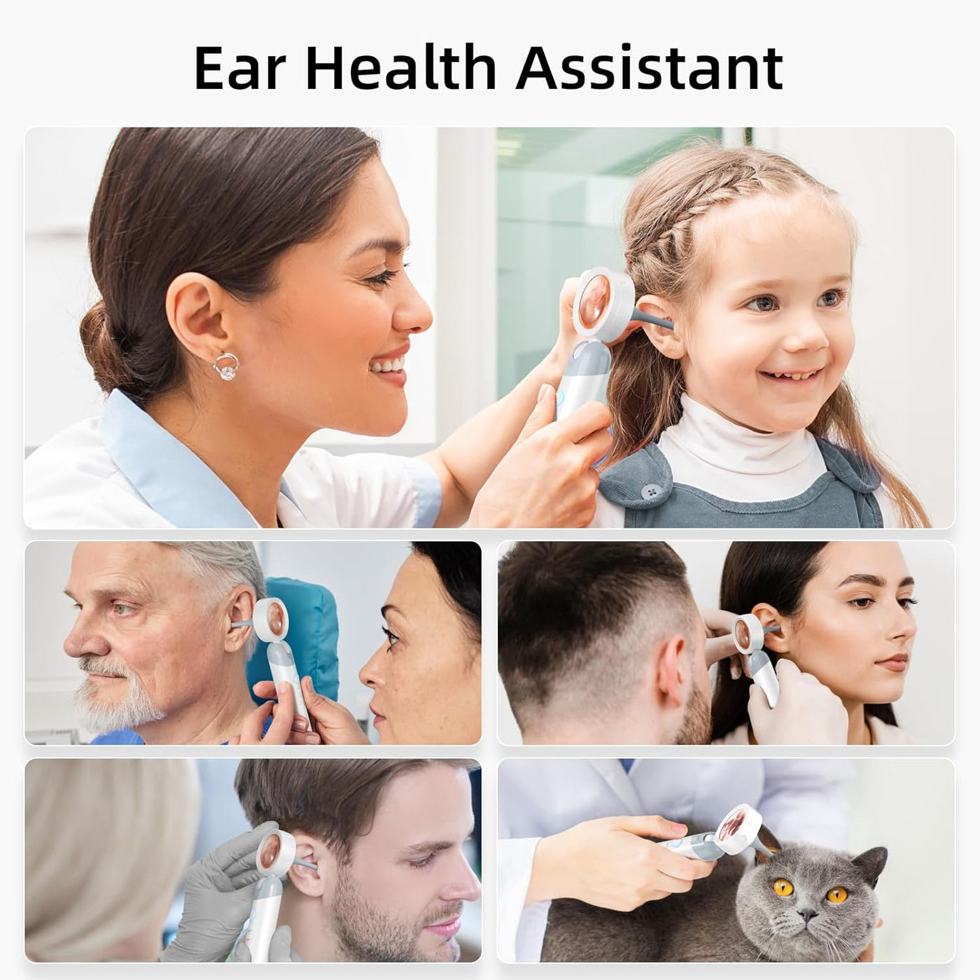 Smart Otoscope Ear Camera with Screen — AvatarControls