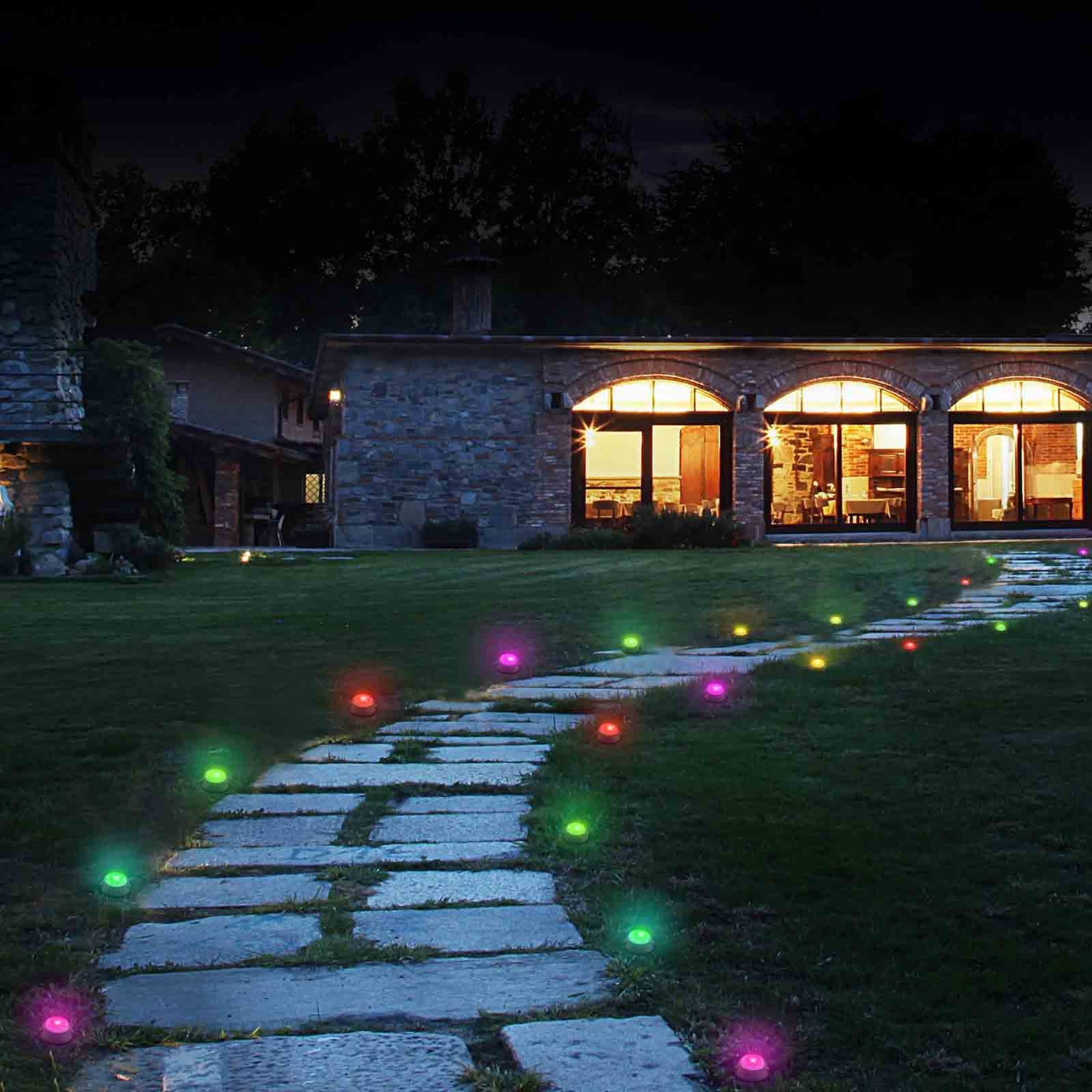 Outdoor Smart Ground Lights 46FT 15PCS/Pack — AvatarControls