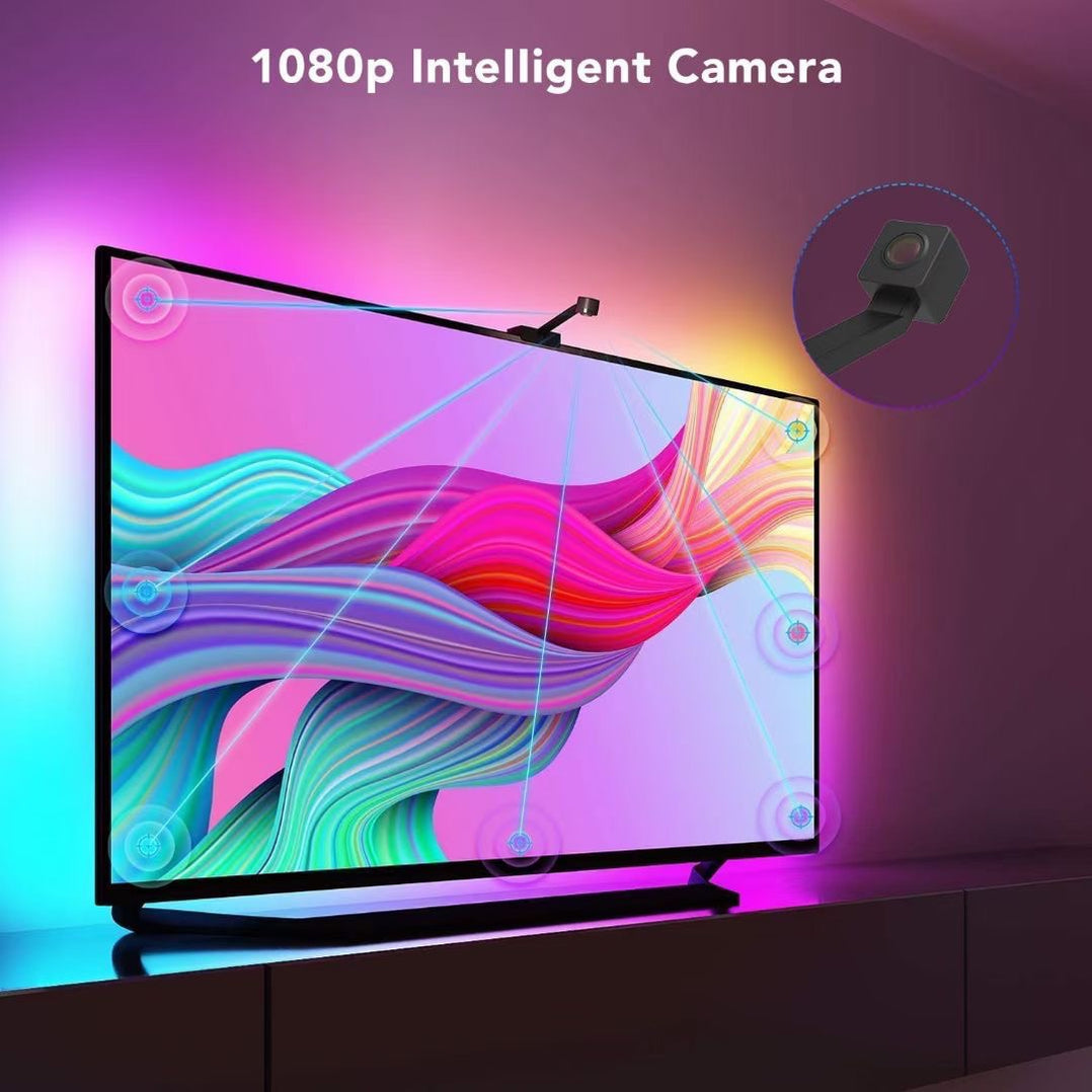 TV LED Backlights with Camera Sync to Screen for 50-70 inch TVs ...
